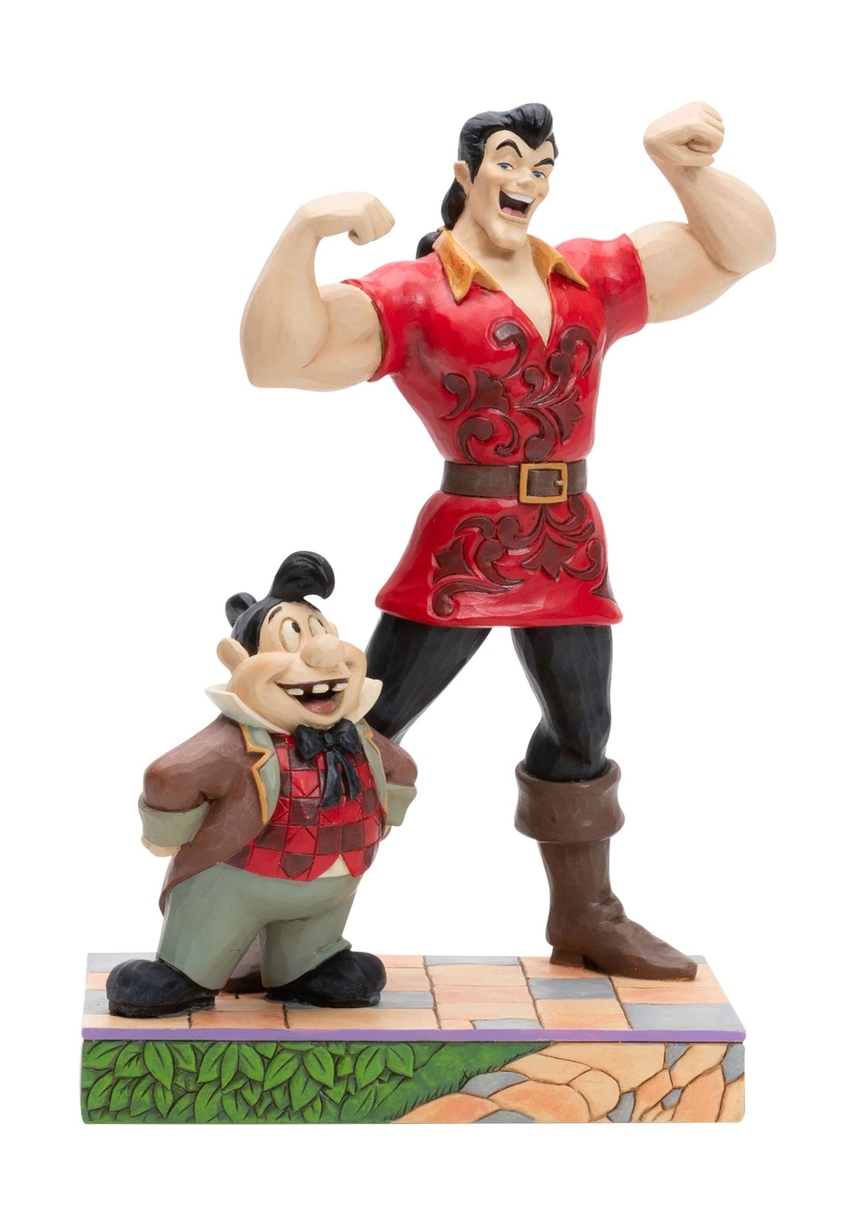 Disney Traditions Muscle Bound Menace Gaston Figurine : Amazon.co.uk ...