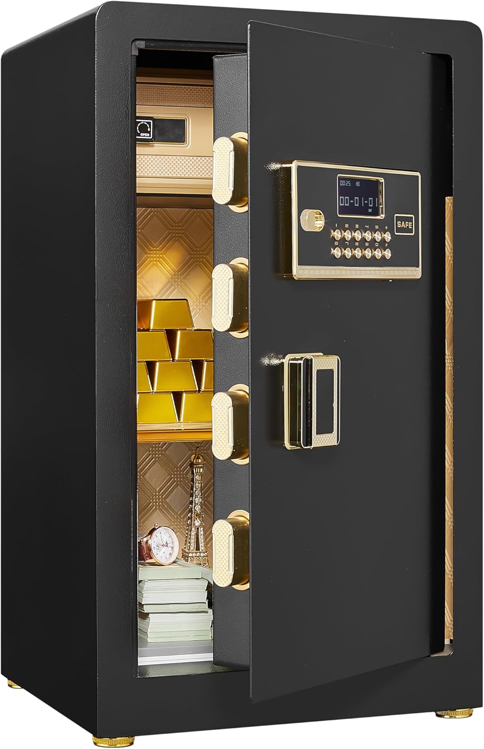 Fire Proof Waterproof Sentry Safe for Home - Digital Security Lock Box ...