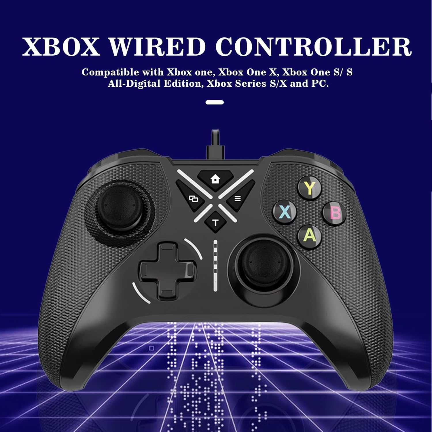 Amazon.com: MAGIC BLOCK Xbox Wired Controller with Hall Triggers and Joysticks, wired game ...