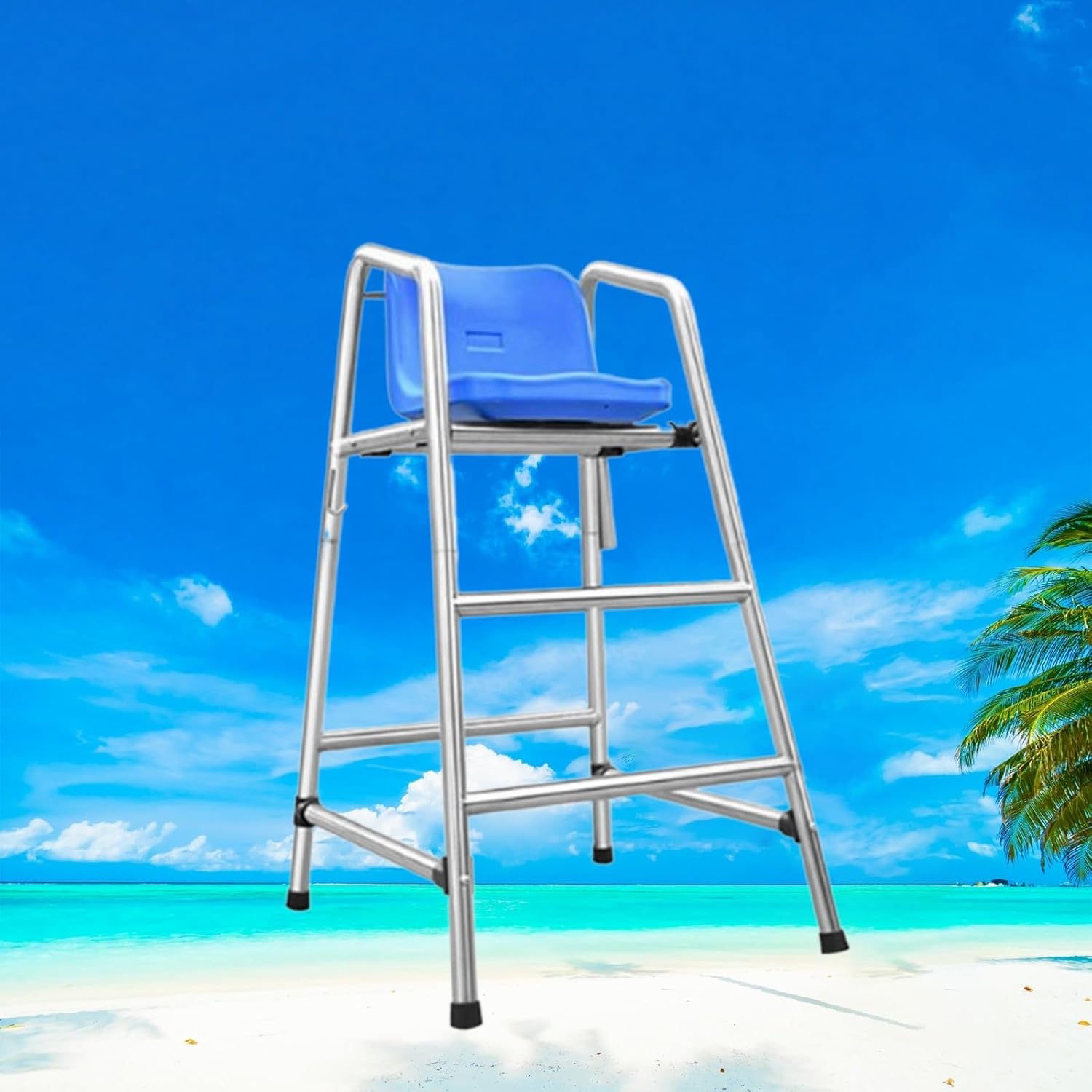 Amazon.com: 304 Stainless Steel Lifeguard Chair, 660lbs Capacity ...