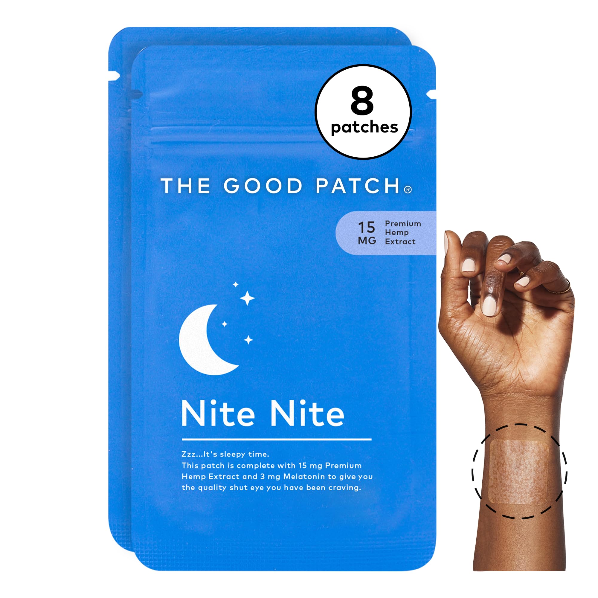 Amazon.com: The Good Patch - Natural Sleep Hemp Patch for Adults ...