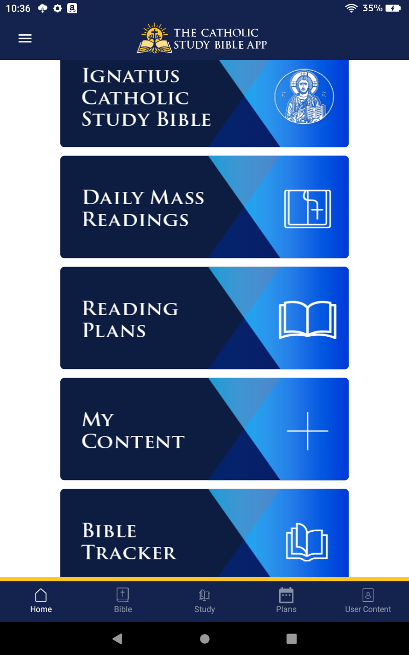 Catholic Study Bible App - App on Amazon Appstore