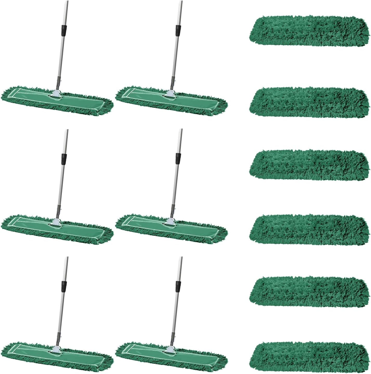Amazon.com: Tidy Tools 24 Inch Green Dust Mop with Extendable Handle ...