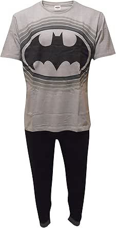 Batman Bat Logo - Pijama para hombre multicolor M: Amazon.es: Moda
