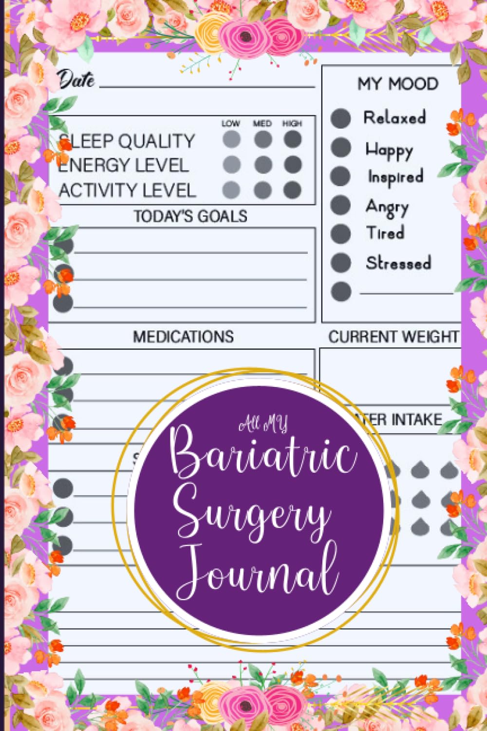 All My Bariatric Surgery Journal: A Journal for Post and Pre Surgery ...