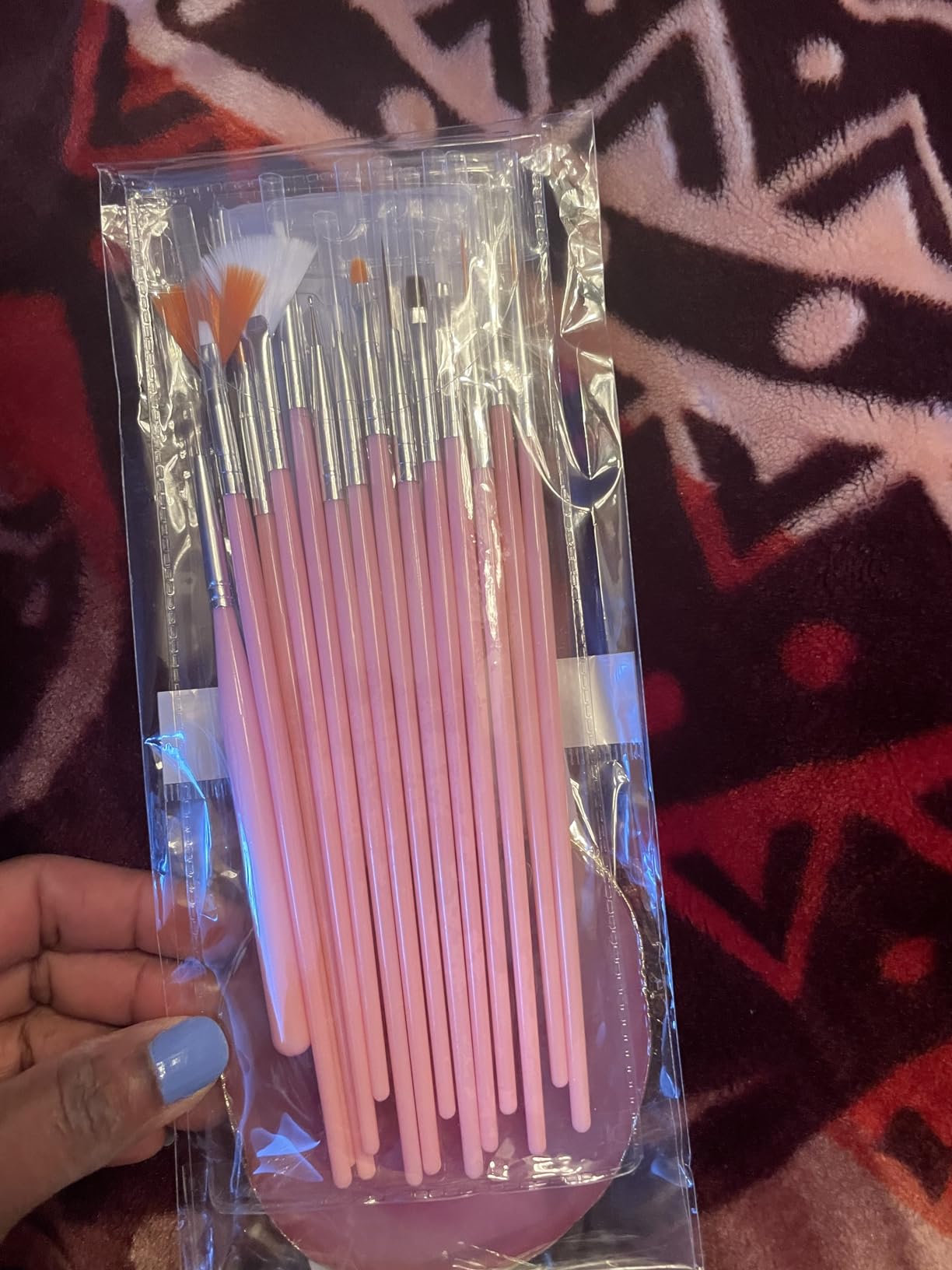 Amazon.com : Nail Art Tools 22-piece Set, Resin Nail Art Palette, 2-way ...