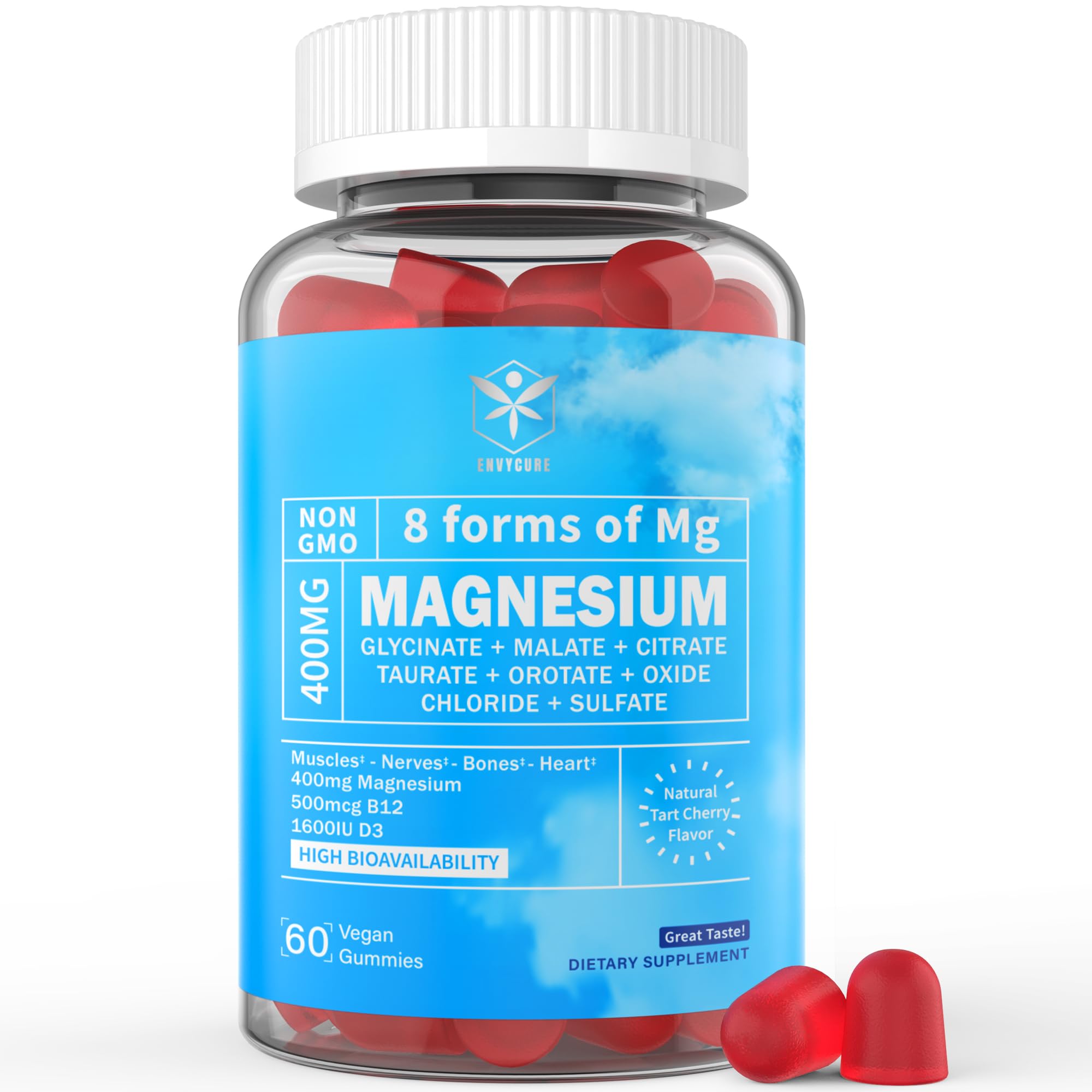 Snapklik.com : Magnesium Gummies 400mg As 8 Forms Of Magnesium ...