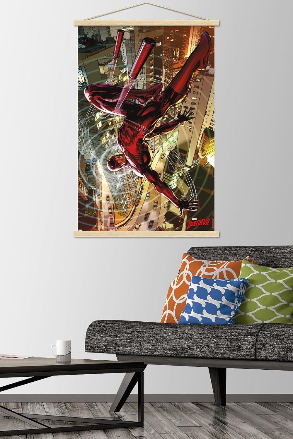 Trends International Marvel Comics Daredevil – Rooftop Cover Wall ...