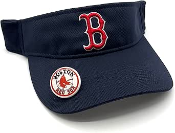 Amazon.com : Officially Licensed Boston Baseball Visor Hat Classic ...