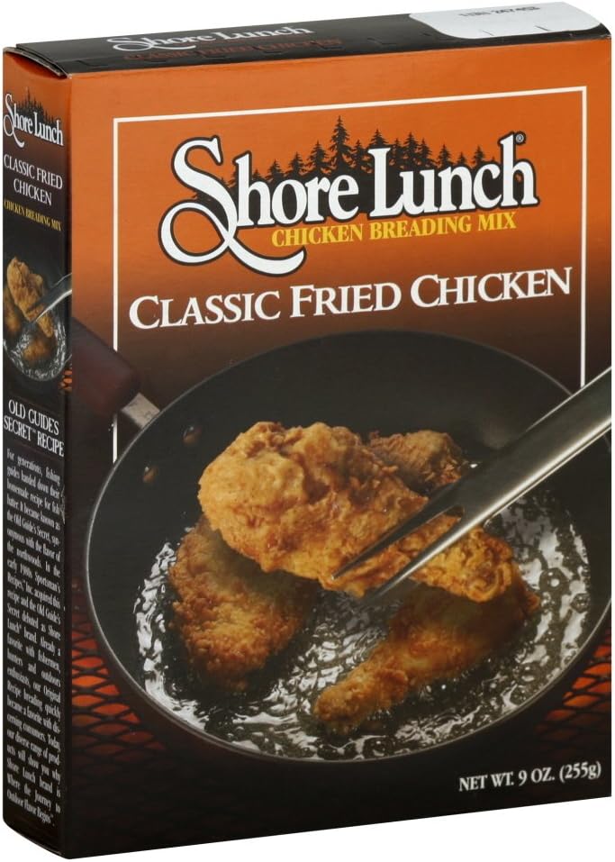 Amazon.com : Shore Lunch Fish Breading & Batter Mix, Original Recipe, 9 ...