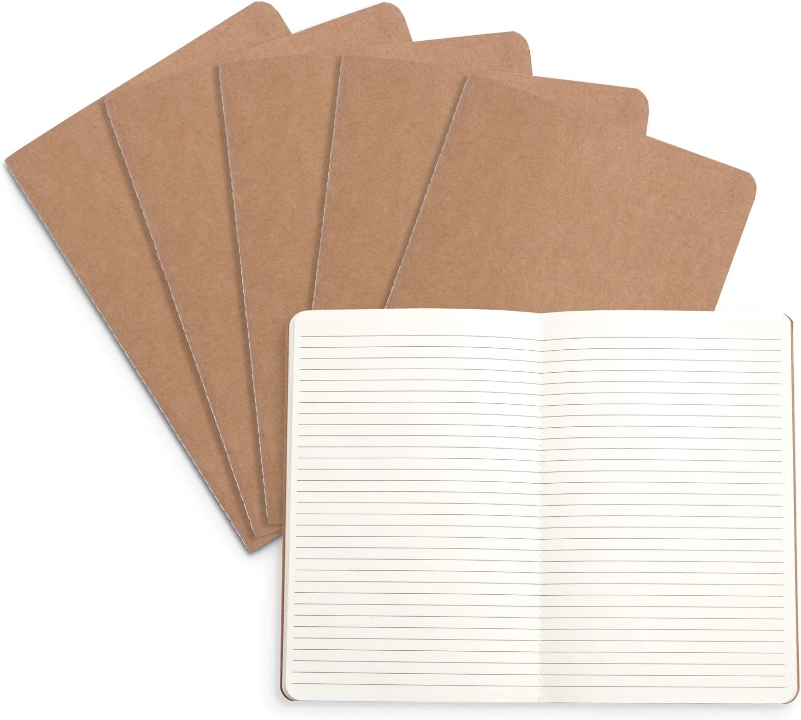 Amazon.com : Blue Summit Supplies Travel Journals, Bulk 6 Pack Journal ...