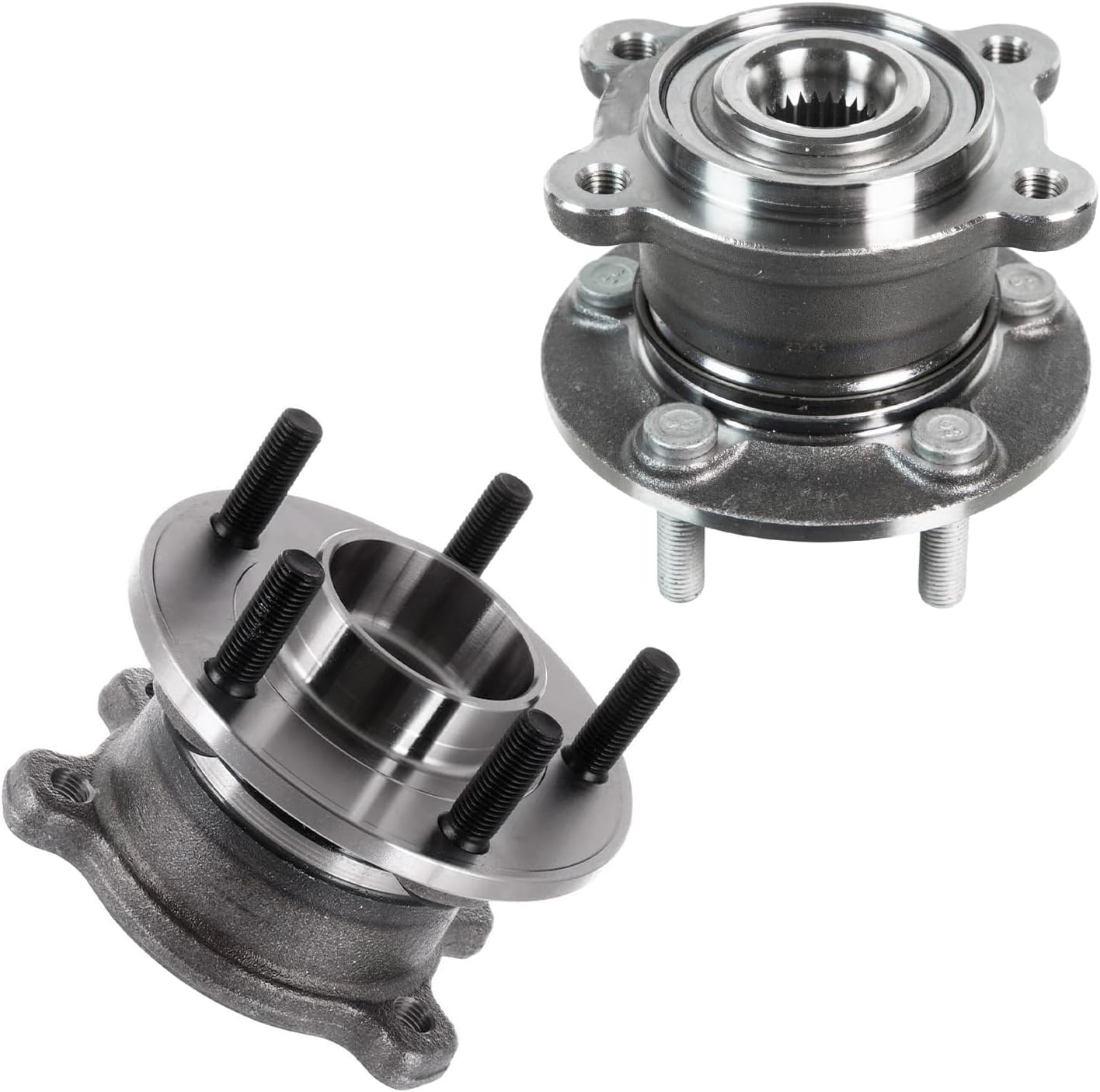 Amazon.com: Detroit Axle - AWD Rear Wheel Bearing Hubs for 13-19 Ford ...