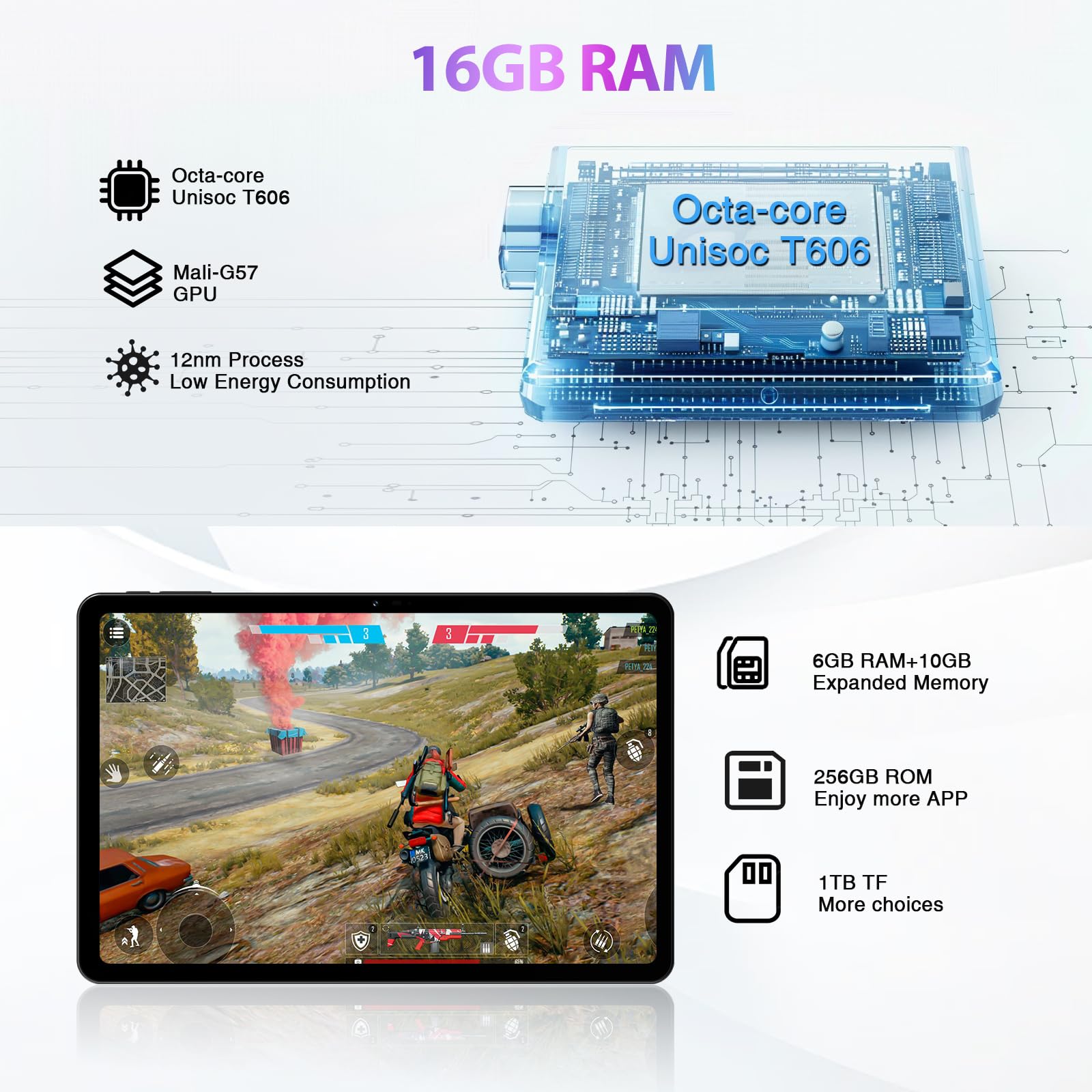 Snapklik.com : DOOGEE T30S Android 14 Tablet, 11 Inch 24K Display, 16GB ...