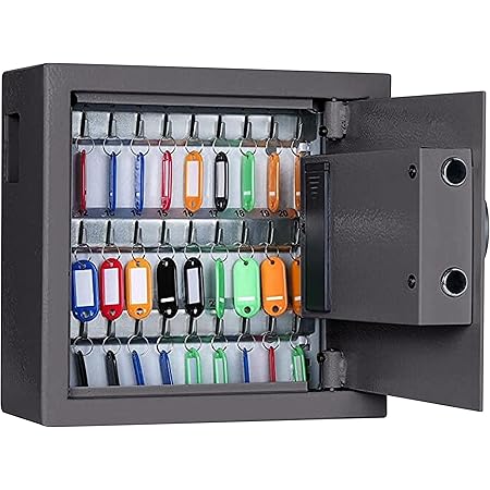 Amazon.com: JUGREAT 80 Keys Cabinet Wall Safe with Sensor Light ...