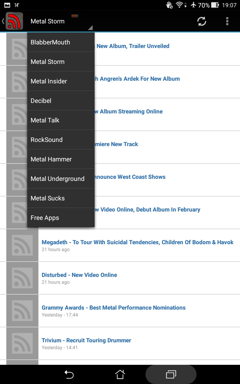 Amazing Heavy Metal News - App on Amazon Appstore