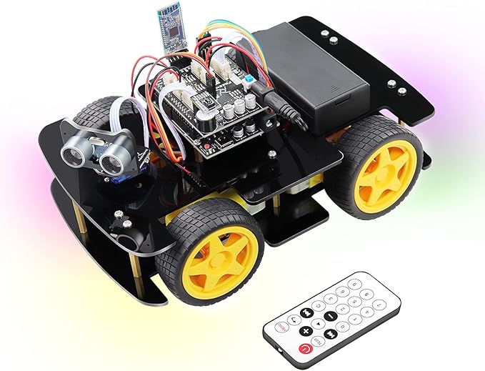 Freenove 4WD Car Kit (Compatible with Arduino IDE), Line Tracking ...