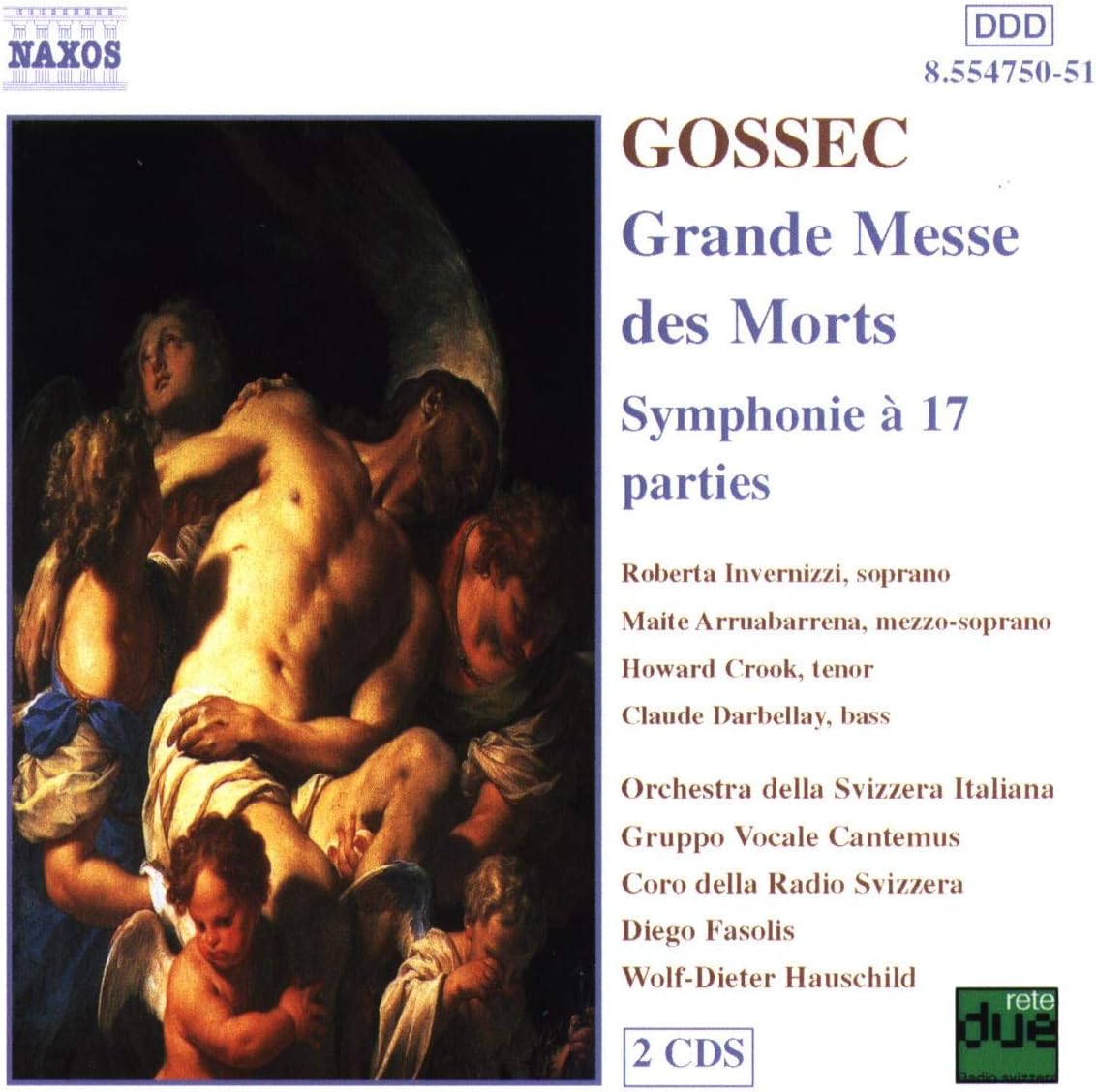 GOSSEC: Grande Messe des Morts / Symphonie a 17 parties: Amazon.co.uk ...