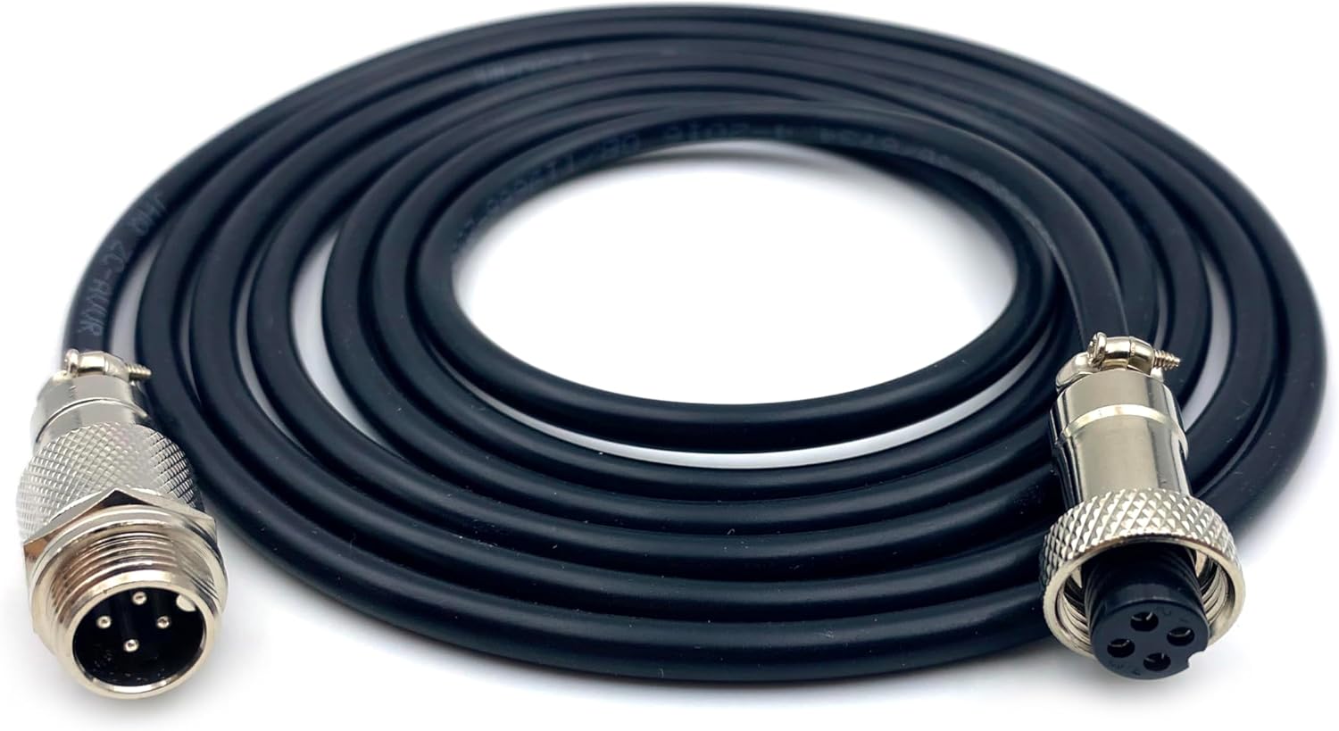 Amazon.com: 6.56 ft GX12 4 Pin Male to Female Cable, GX12 4Pins Female ...