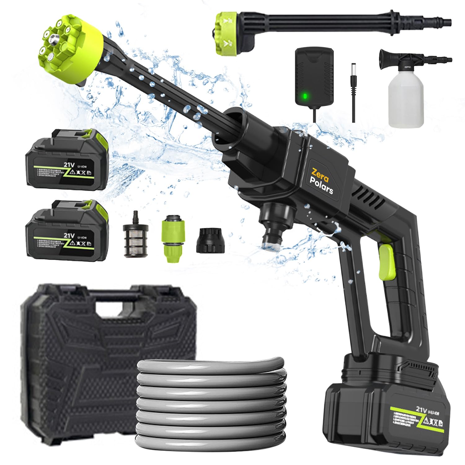 Amazon.com : Cordless Power Washer,Battery Powered Pressure Washer ...