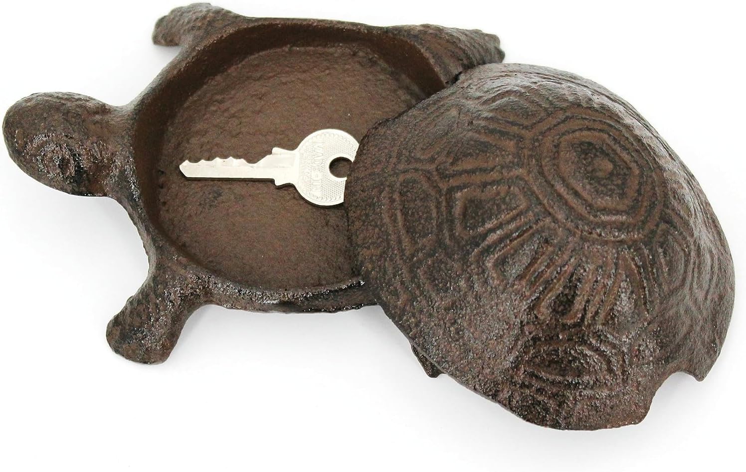 Amazon.com: ULVEOL Top Brass Turtle Key Hider Figurine - Cast Iron ...