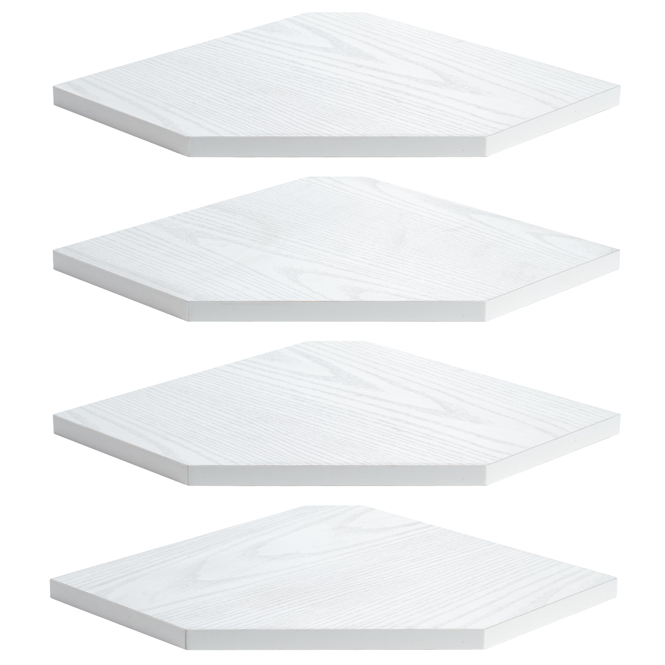 Amazon.com: Corner Shelf Wall Mount, Corner Floating Shelves, Set of 4 ...