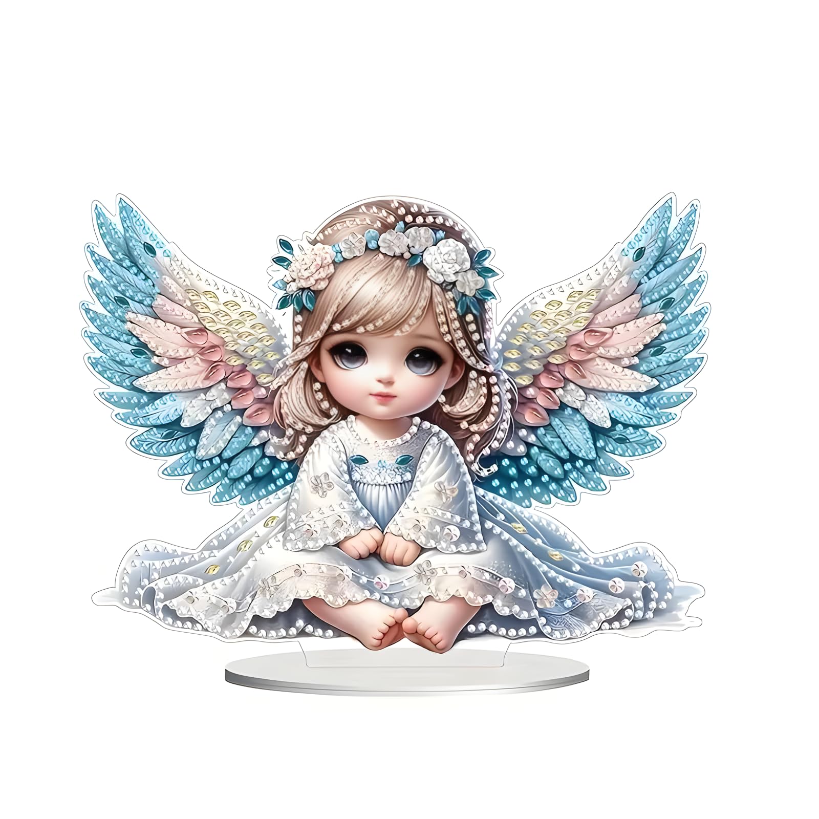 Amazon.com: JJFox DIY Tabletop Diamond Art Painting Kit，9.44x9.44inch ...