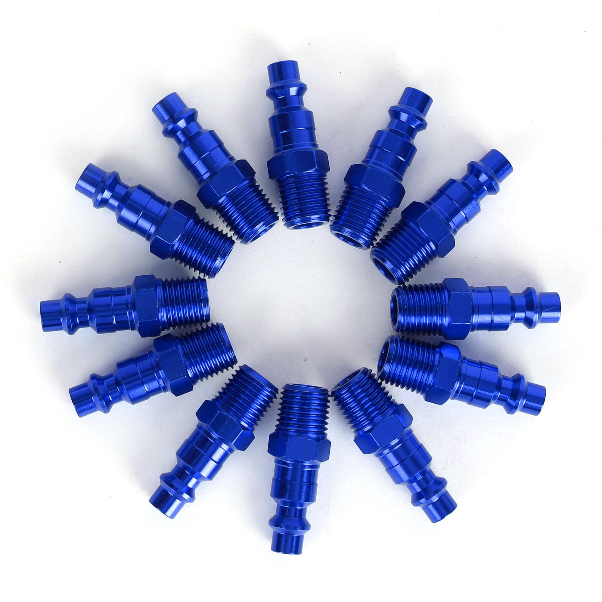 Snapklik.com : FYPower Air Hose Fittings, 12 Pieces I/M Industrial Type ...