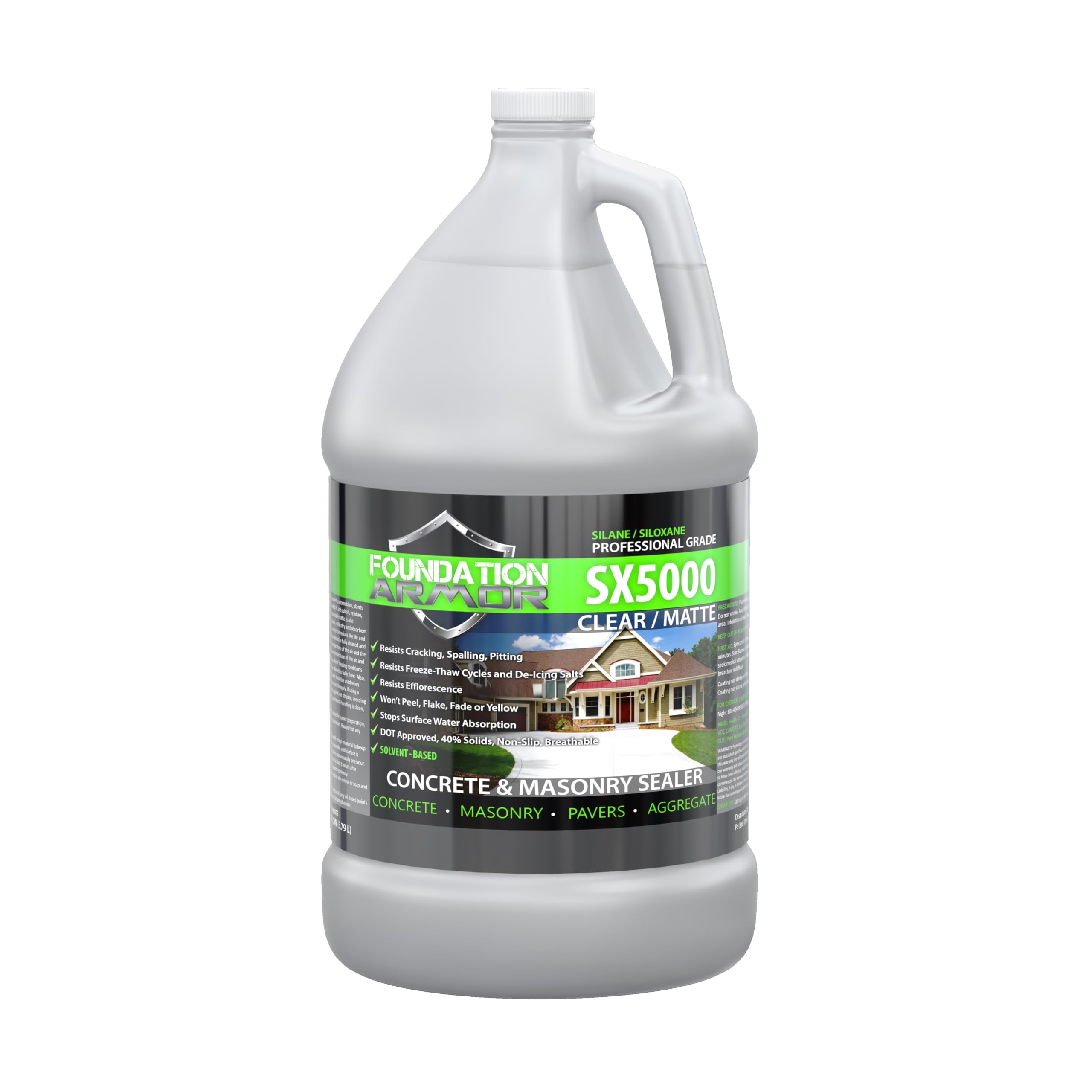 Armor SX5000 Natural-Look Penetrating Solvent-Based Silane Siloxane ...