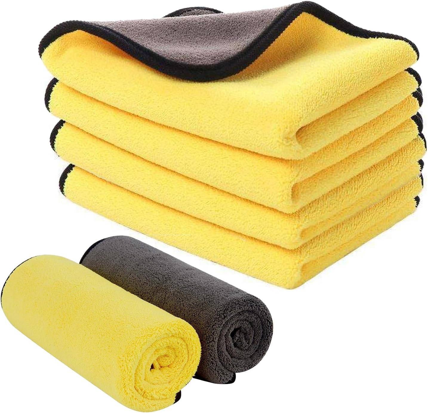 masoe Trapos para Lavar Carros, 6 Piezas Toallas de Limpieza de ...