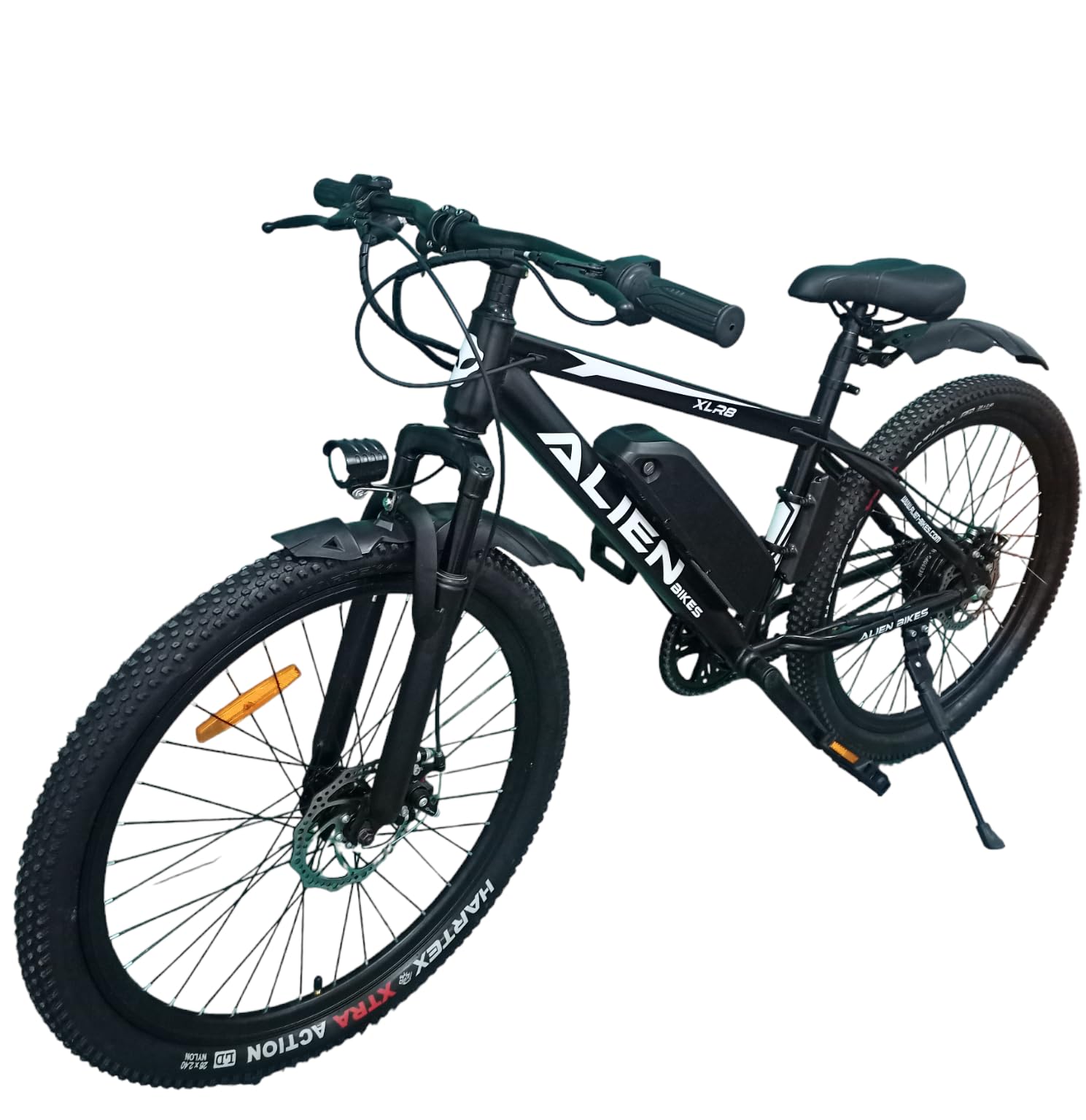 Buy ALIENBIKES Electric Cycle with 26" Wheels,Front Suspension,Dual ...