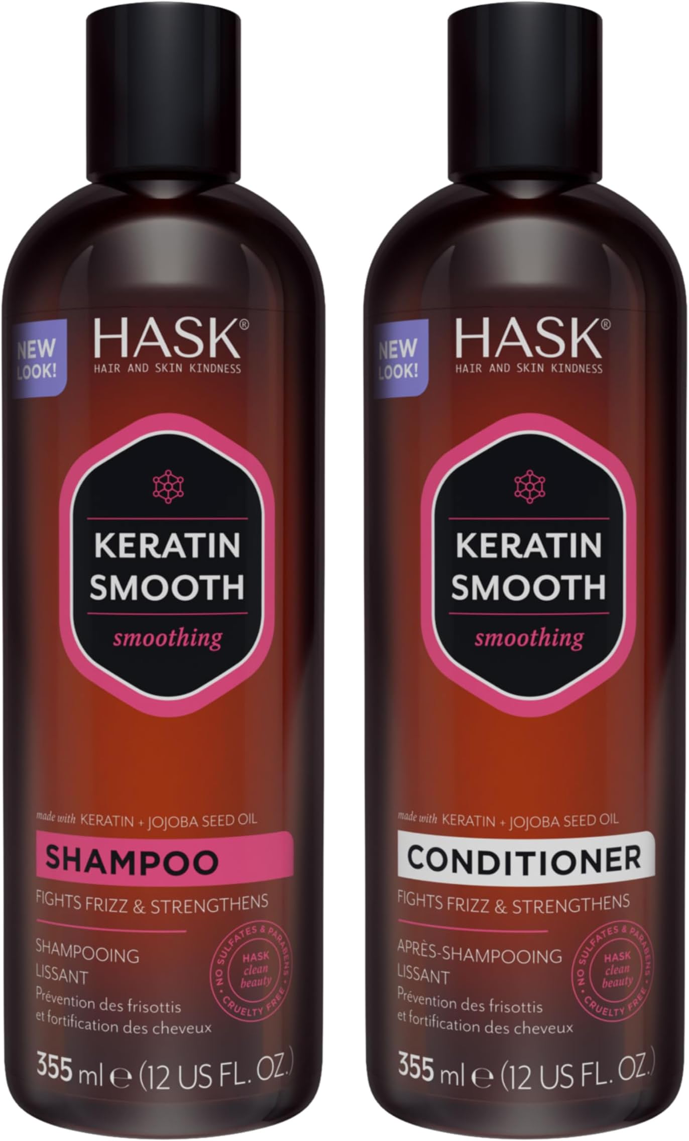 Amazon.com : TRESemmé Keratin Smooth Shampoo and Conditioner Set ...