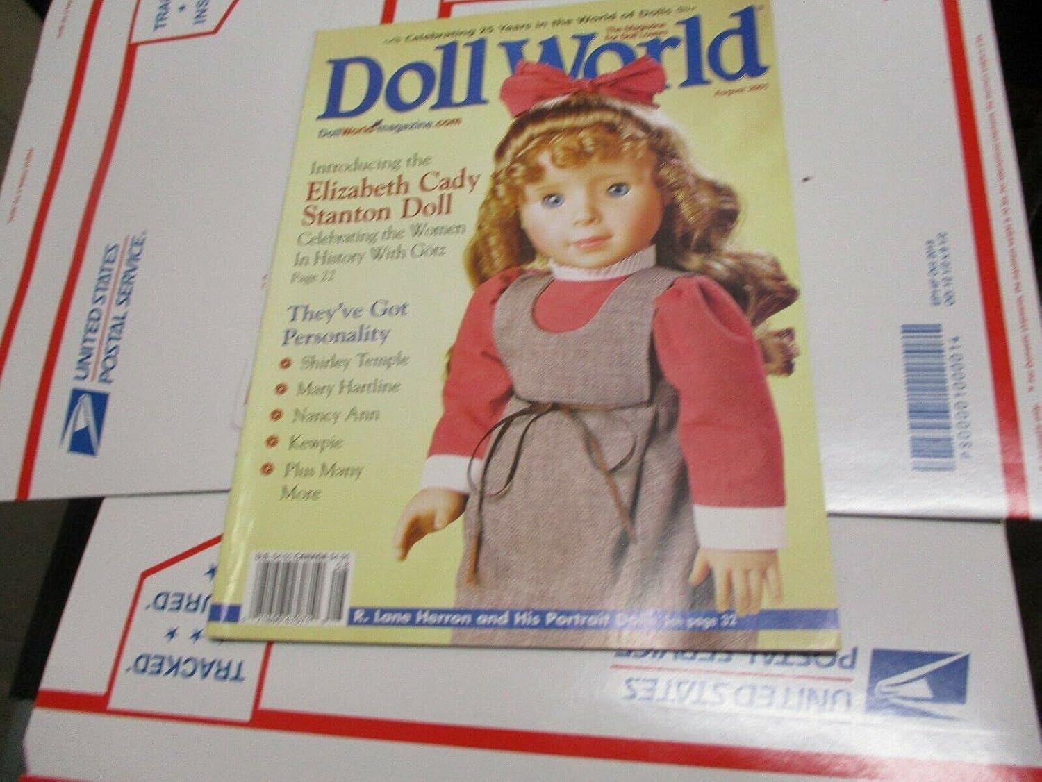 DOLL WORLD magazine August 2001 Volume 25 No. 4 (The Magazine For Doll ...