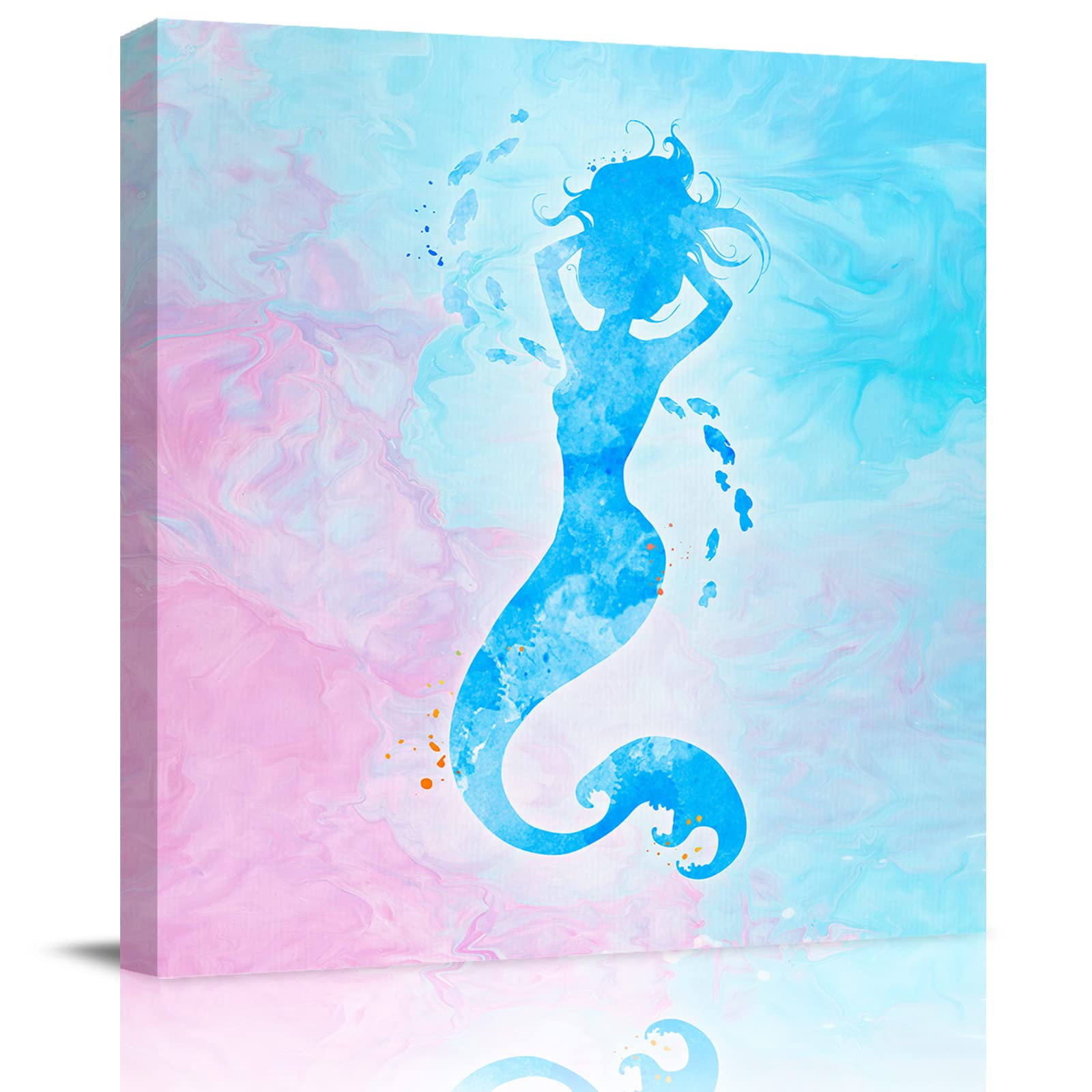 Mermaid Paintings On Canvas