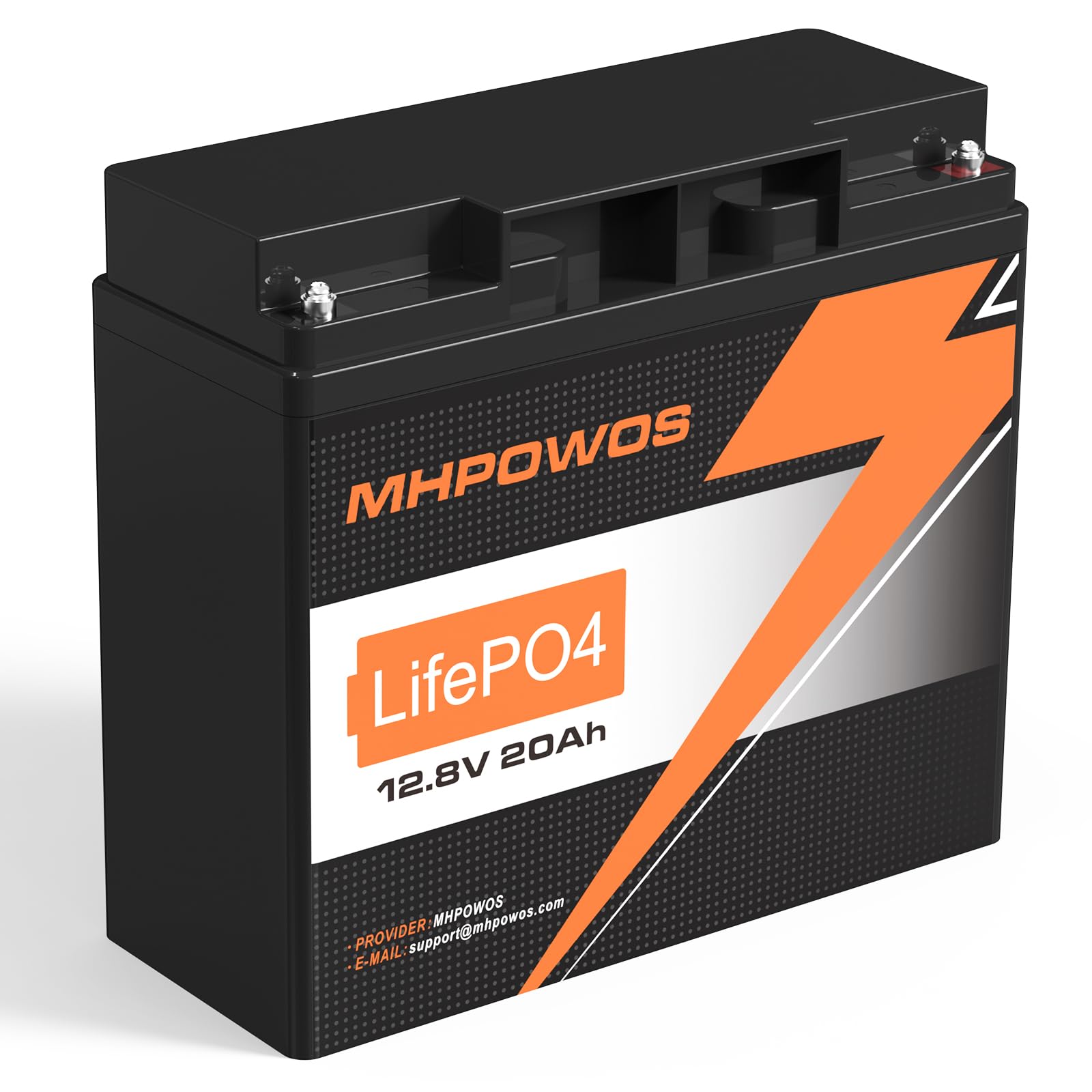 Amazon.com: MHPOWOS 12V 20Ah Lithium LiFePO4 Battery, 3000+ Deep Cycle Rechargeable Lithium Iron ...