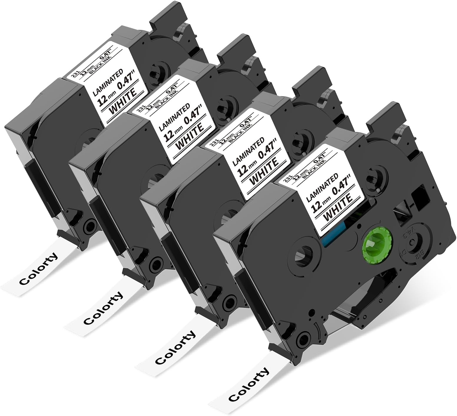 Amazon.com: MarkDomain Compatible Label Tape Replacement for Brother ...