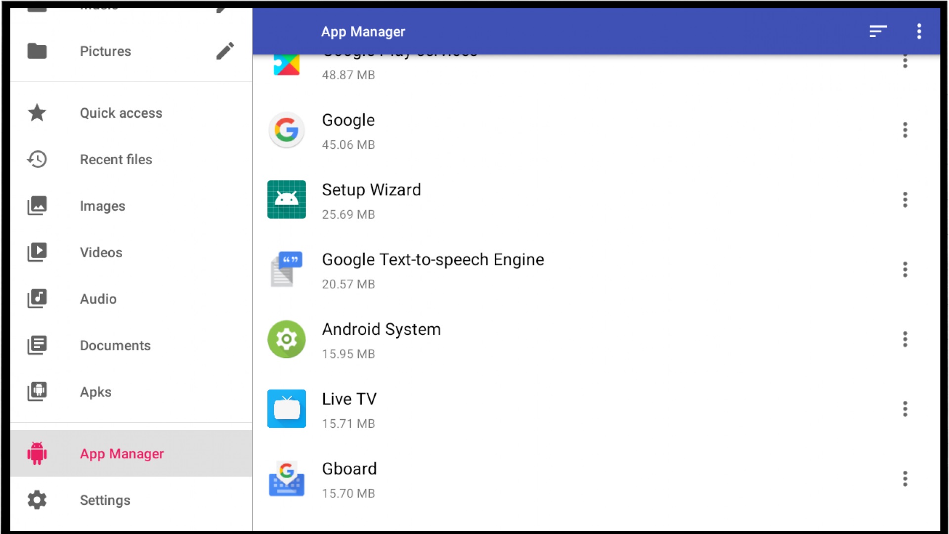 File Manager BY KVB - file explorer, Phone, Audio and App Manager ...