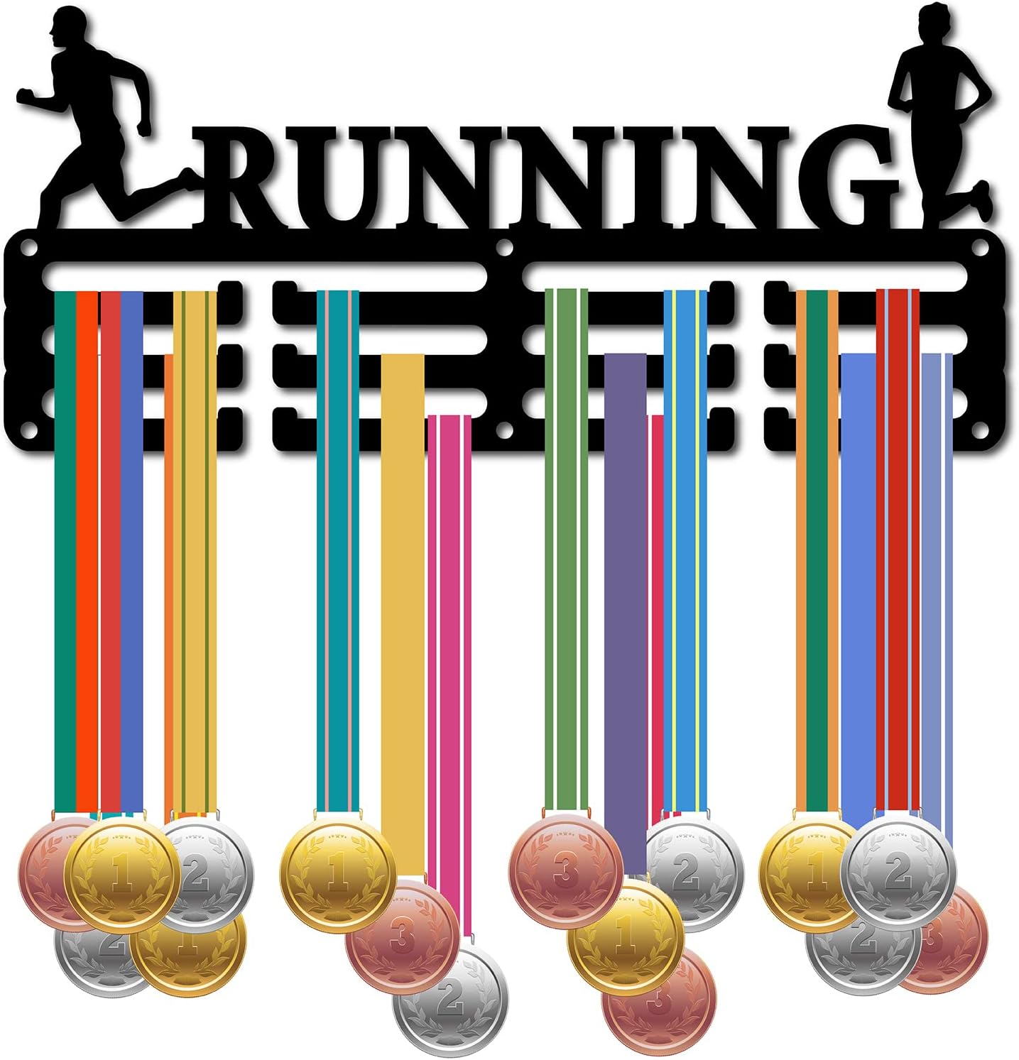 SUPERDANT Running Medal Hangers Park Run Medal Holder for Wall Mountain ...