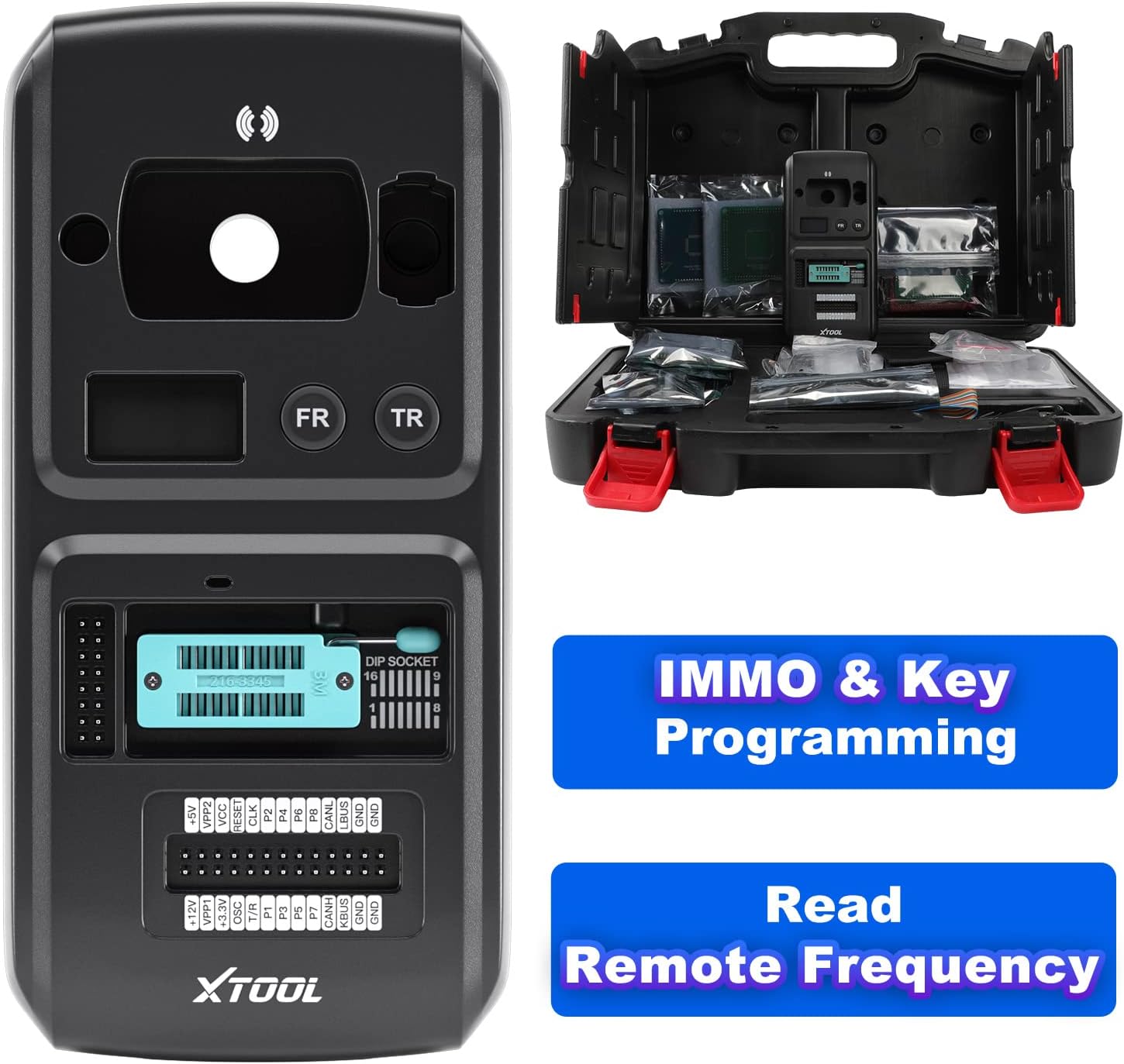 Amazon.com: XTOOL KC501 Key & Chip Programmer, IMMO & Key Programming ...