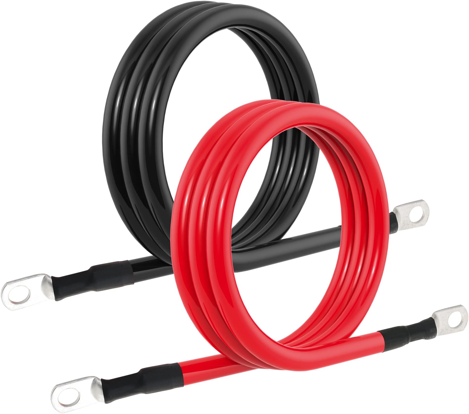 Amazon.com: 4 AWG Battery Cable 4AWG Gauge Pure Copper Battery Inverter ...