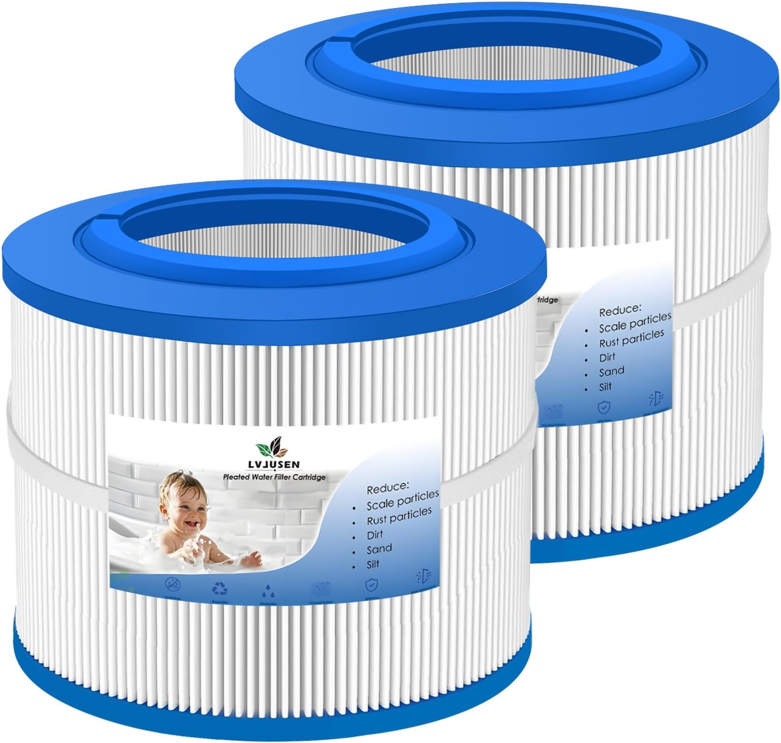 Amazon.com : Macaberry PBF40M Spa Hot Tub Filter Replacement Compatible ...