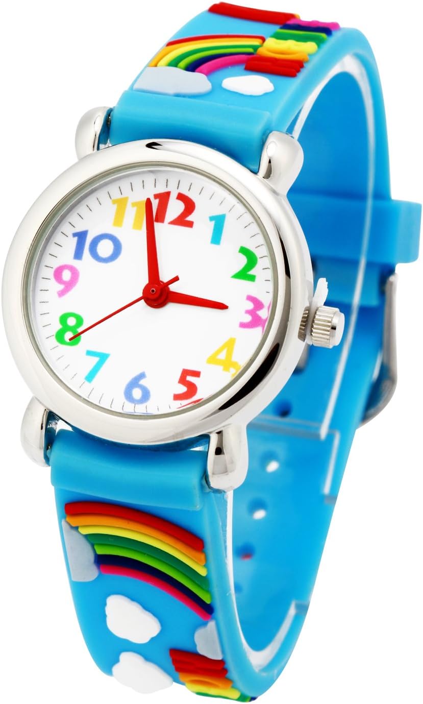 Mixe Time Teacher Analog Wrist Watch Cartoon 3D Band Environment ...