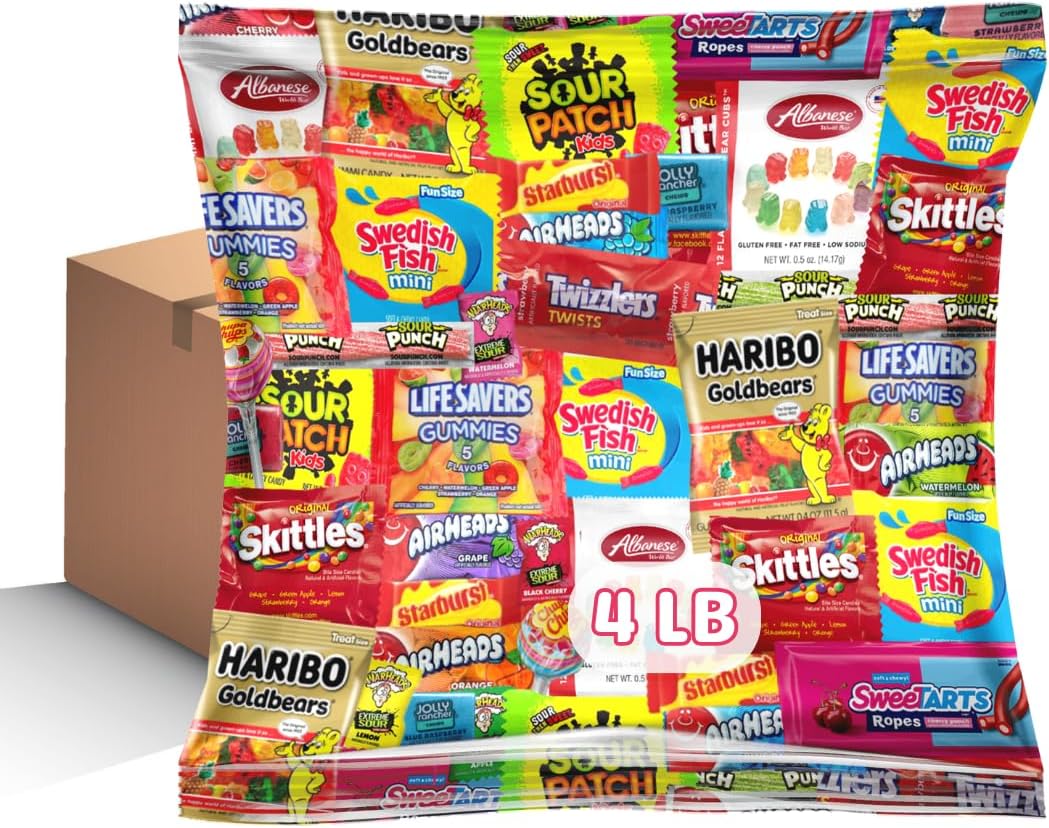 Amazon.com: Assorted Candy Variety Pack - Individually Wrapped Party ...