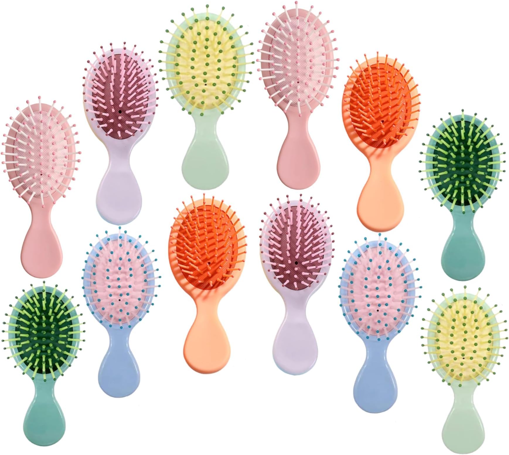 Amazon.com : Yoande 24 Pcs Mini Hair Brush Bulk for Kids Girls Teen ...