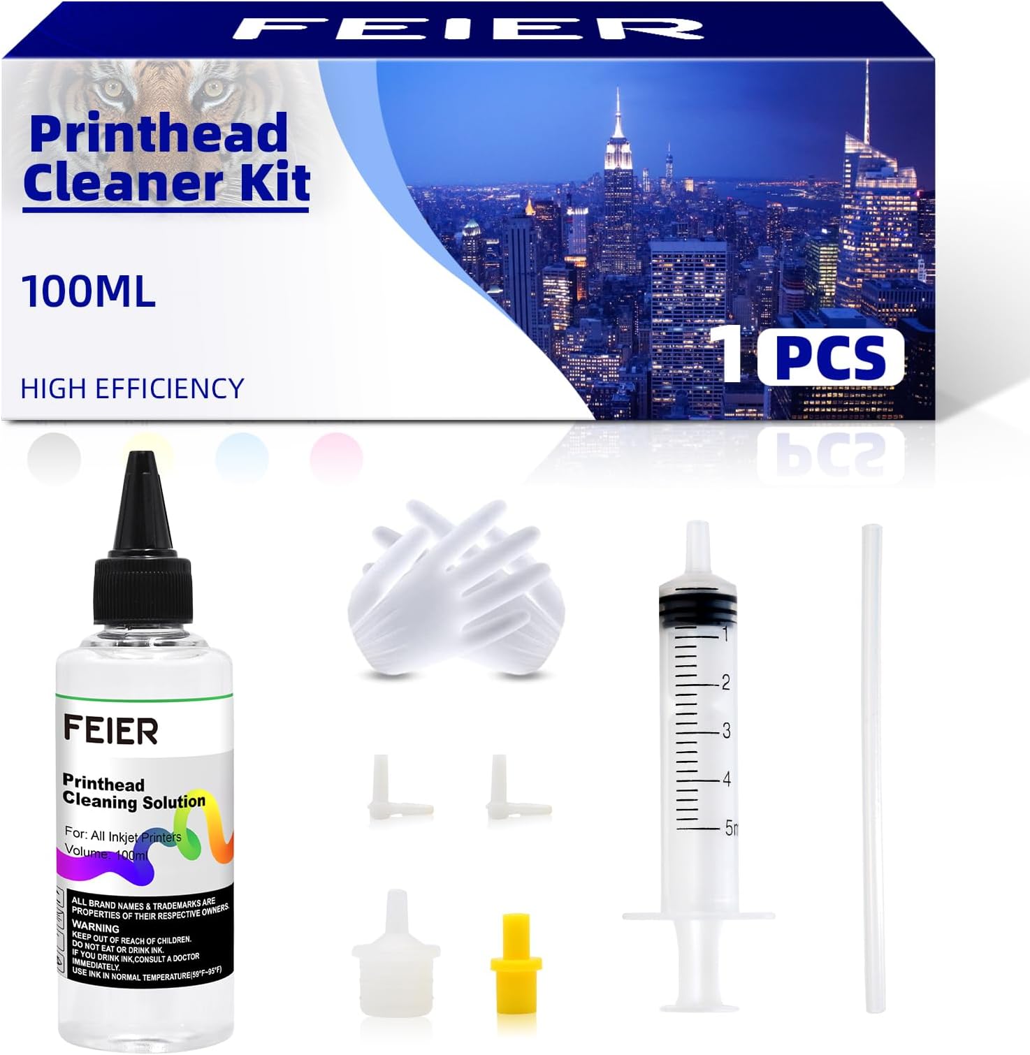 feier Printhead Cleaning Kit, Printhead Cleaner Kit, Print Head ...