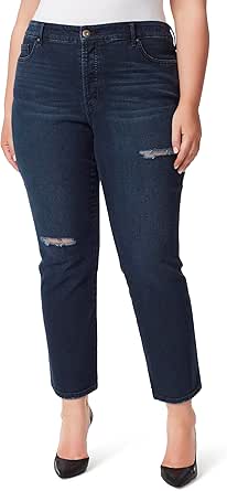 Jessica Simpson Women's Size Adored Curvy High Rise Ankle Skinny ...