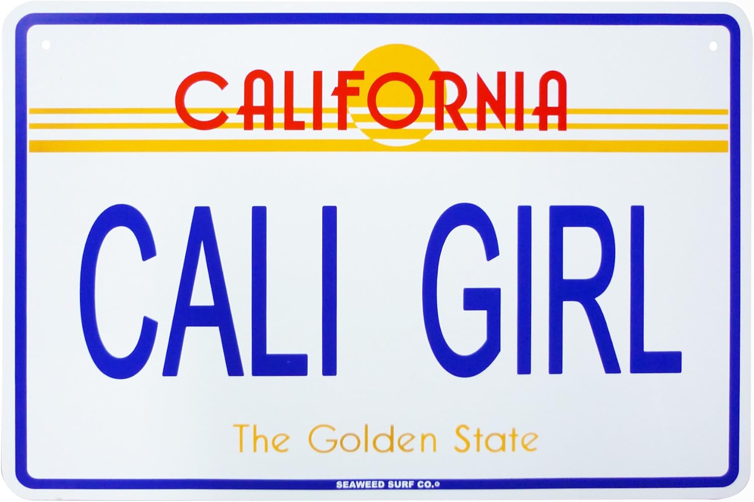 Amazon.com: Seaweed Surf Co. SF102 STREET SIGNS CALIFORNIA CALI GIRL/L ...