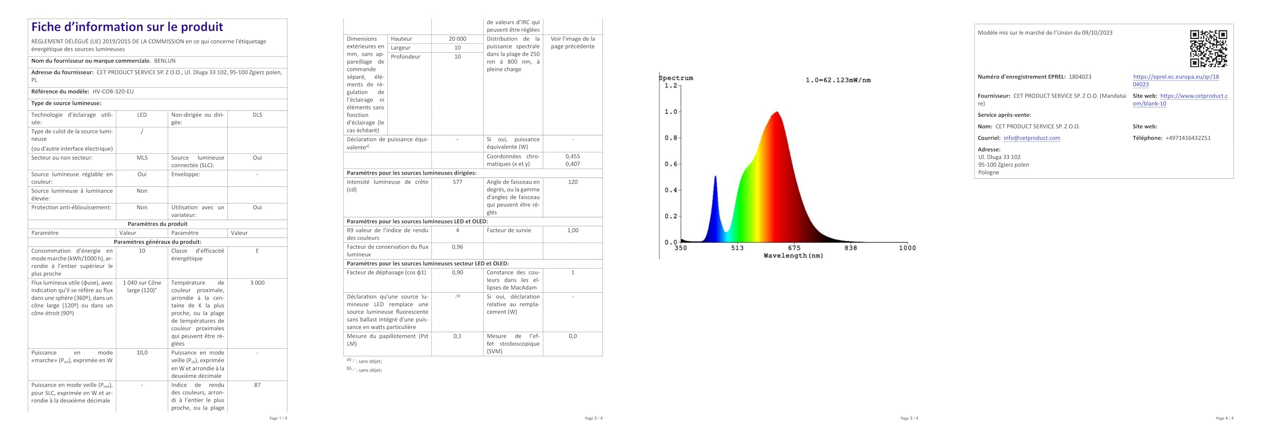 BENLUN Ruban LED Neon 220V 10M, 4000K Blanc Naturel LED Strip Light ...