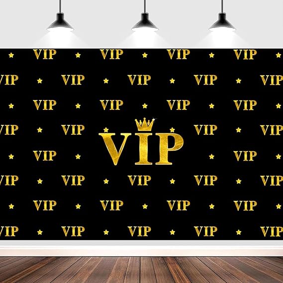 Amazon.com : 7x5ft VIP Backdrop Celebrity Activity Birthday Bridal ...