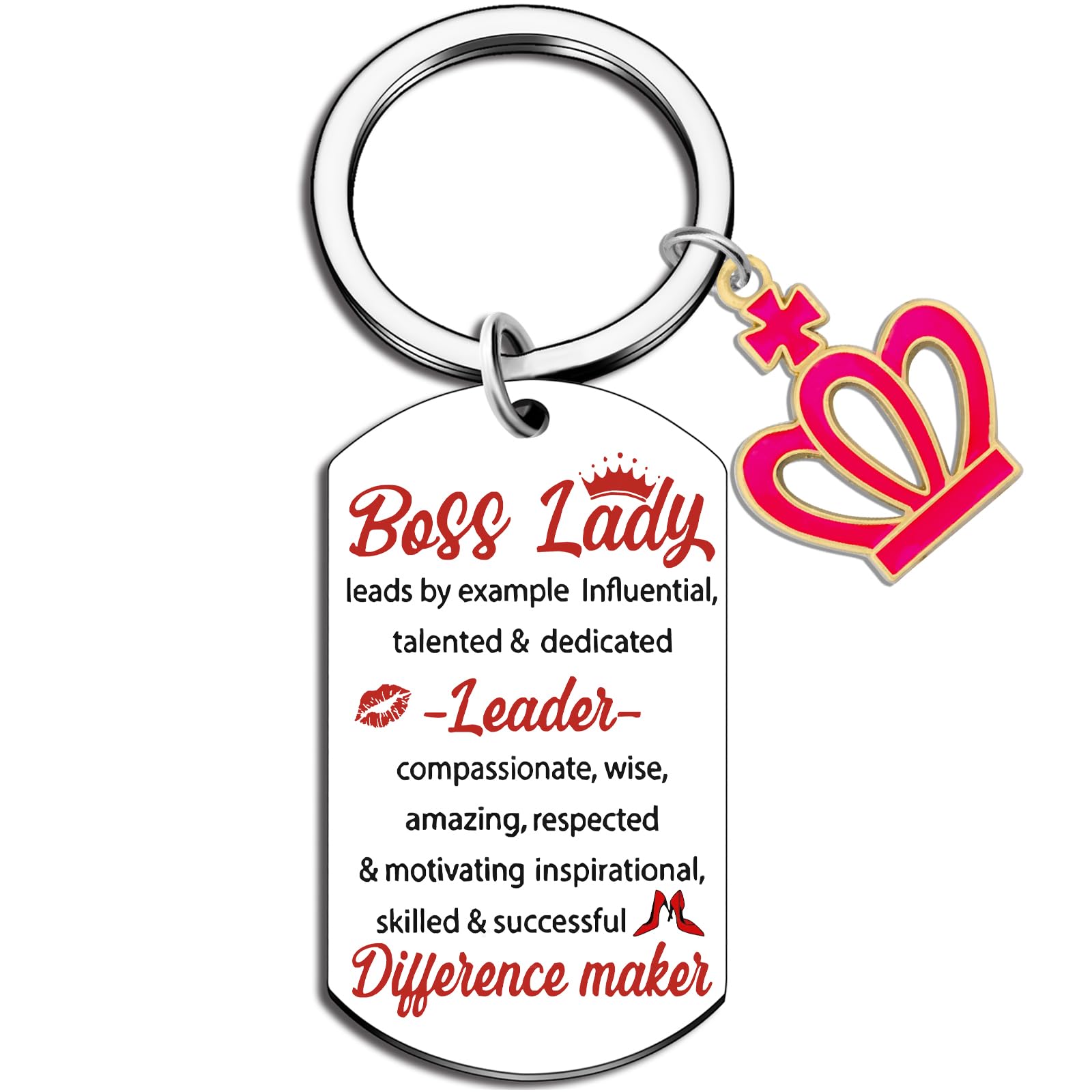 Stocking Stuffers Boss Lady Keychain Gifts For Her Boss Gifts Women ...