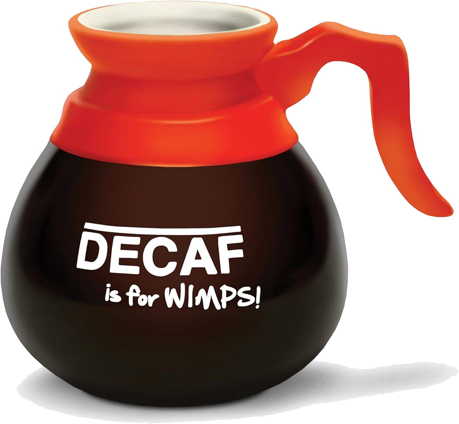 Amazon BigMouth Inc Decaf Is For Wimps Mug Brown Ceramic Coffee